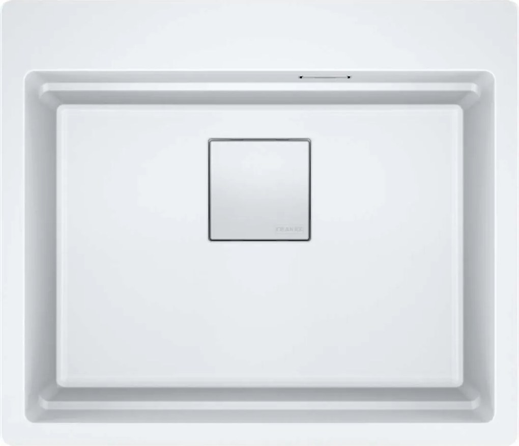 Franke Kubus 2 Pro - Fragranitový dřez KNG PRO 610-53, bílá-led 114.0749.421