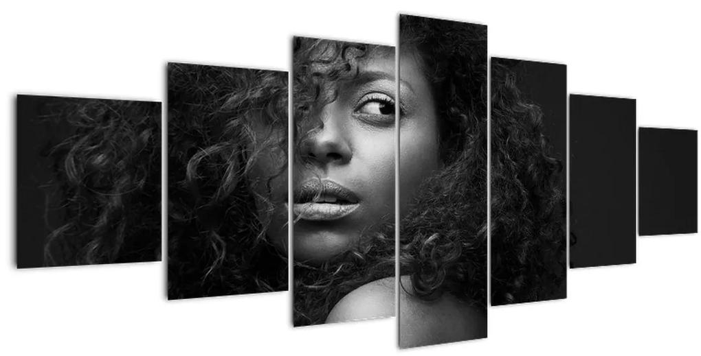 Obraz - Portrét ženy (210x100 cm)