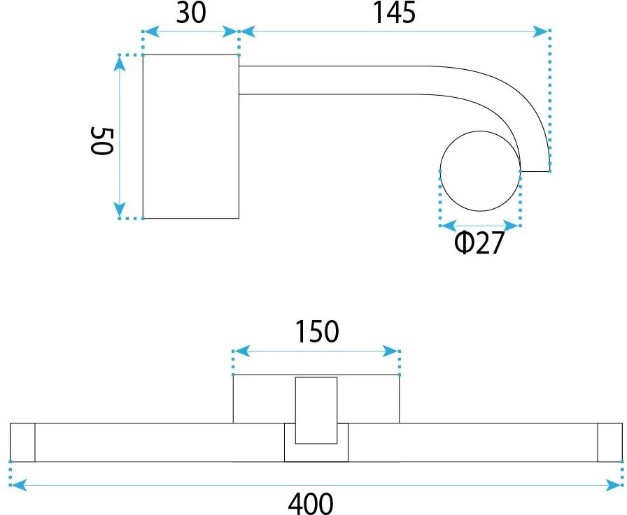 Toolight Rea, Koupelnové nástěnné LED svítidlo APP1881-1W 40cm CHROME, OSW-66036