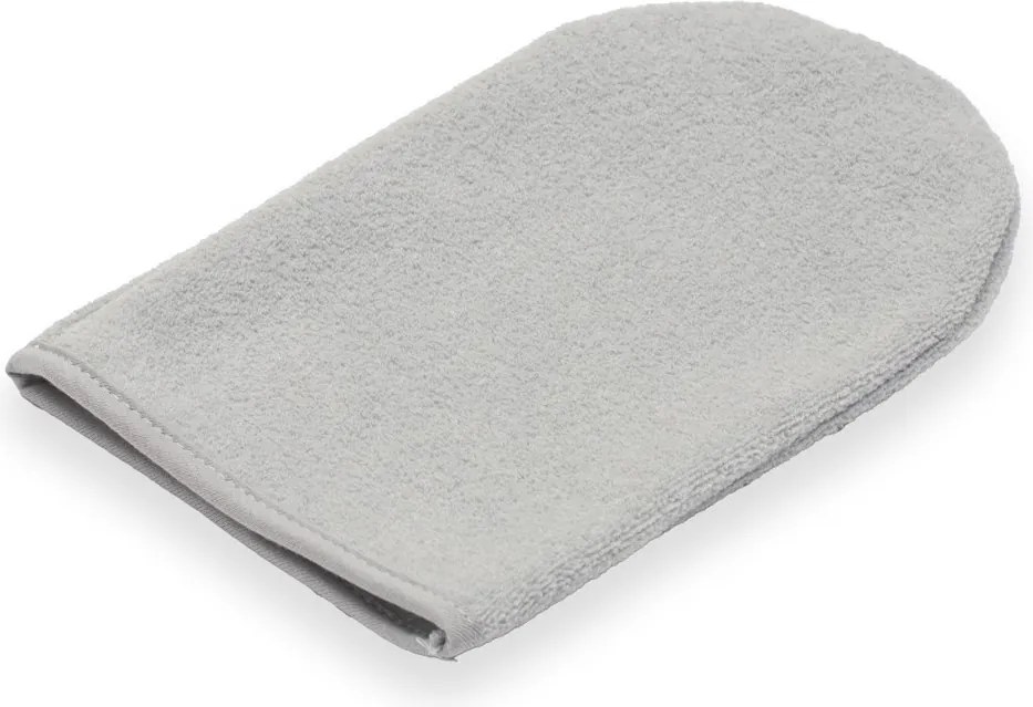 Dětská froté osuška s kapucí New Baby BASIC 80x80 šedá