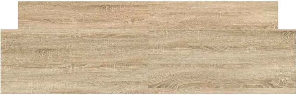 Rám postele s hlavovým a nožním čelem dub sonoma 160 x 200 cm 3203763