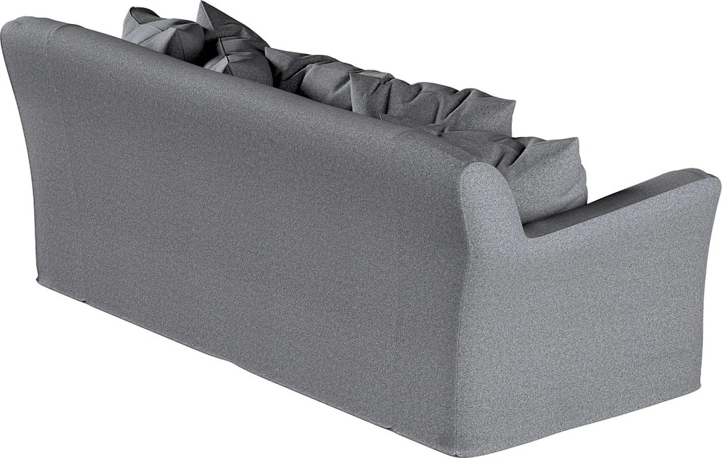 Potah na pohovku IKEA  Tomelilla rozkládací barva šedá látka pletený vzor