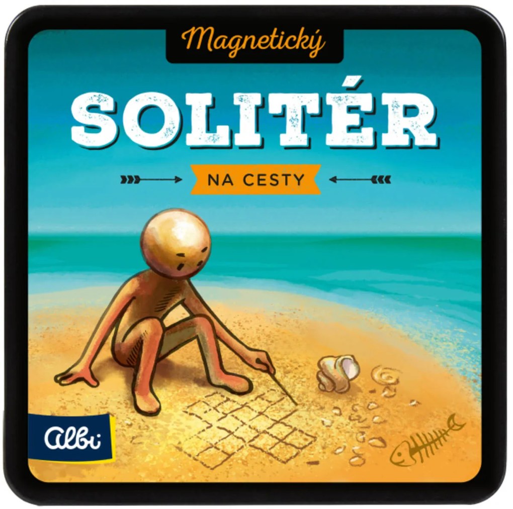 ALBI HRA Solitér magnetický na cesty alpk093105