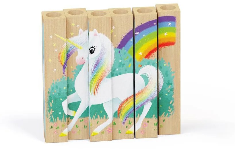Quercetti Four Puzzle Fantastická zvířata