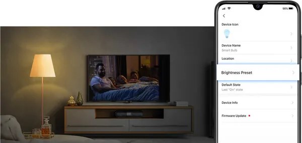 TP-Link Tapo L510E Smart, 8,7 W, E27, teplá bílá, 2 kusy Žlutá