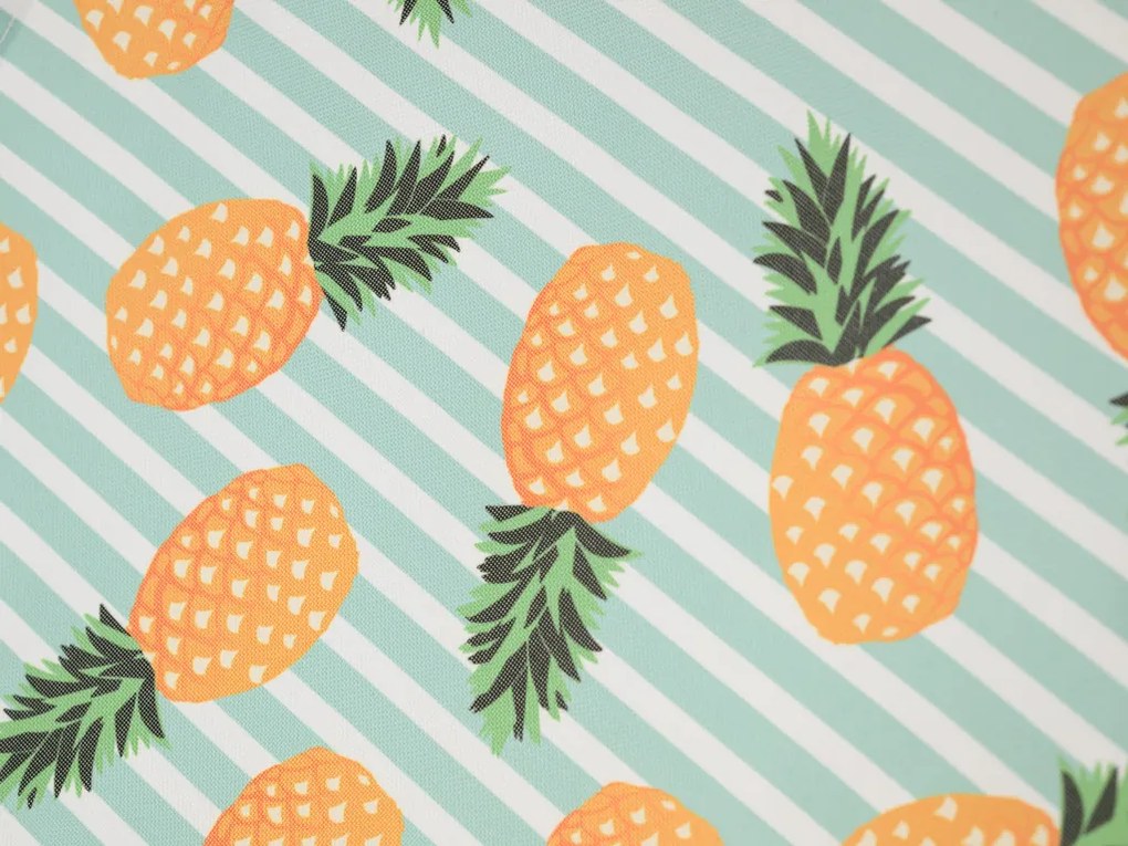 Sada 2 ks skládacích plážových lehátek SAND PINEAPPLE, barevné