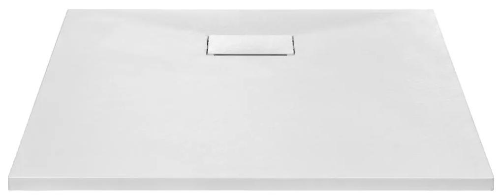 vidaXL Sprchová vanička SMC bílá 90 x 90 cm