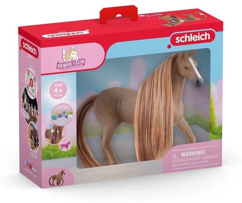 Schleich 42582 Klisna anglického plnokrevníka s česací hřívou