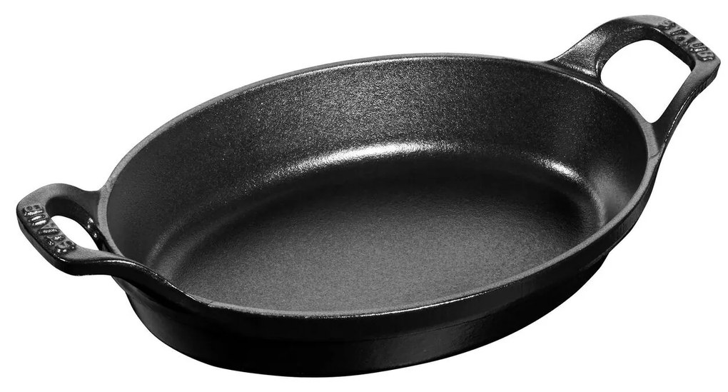 Staub litinový pekáč oválný 21 cm/0,7 l, černý, 40509-391