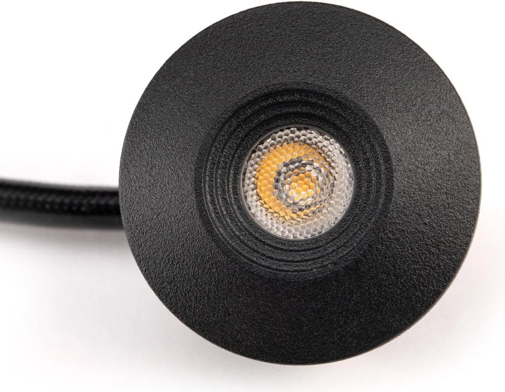 SLC SLC1205IP Vestavné LED svítidlo MiniOne Fixed 2,1 W 3 V 2700 K stmívatelné IP65 32 mm 45° Ra90 černé - TLG