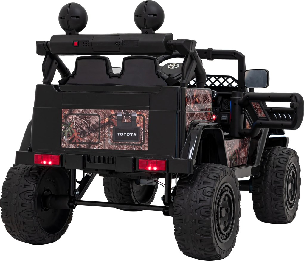 Ramiz Elektrické autíčko Toyota FJ Cruiser černé terénní + ovladač