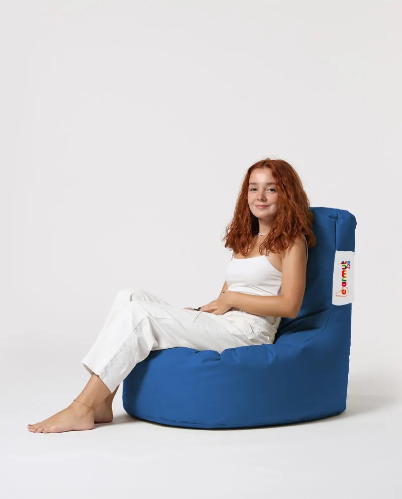 Atelier del Sofa Zahradní sedací vak Lina - Blue, Modrá