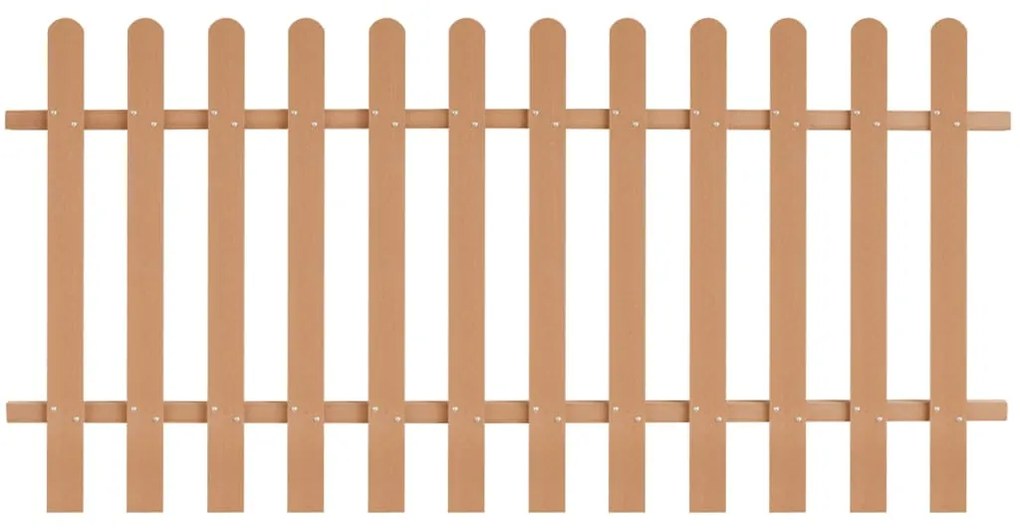 Laťkový plot WPC 200 x 100 cm