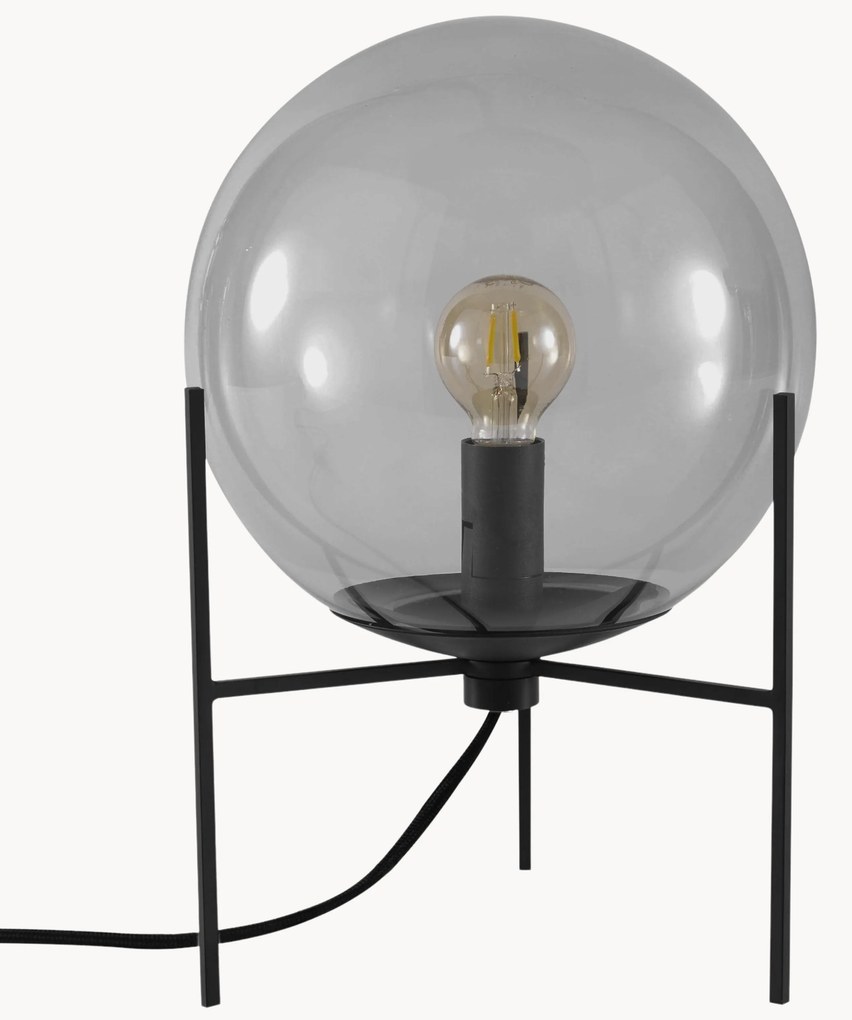 Malá stolní lampa ze skla Alton