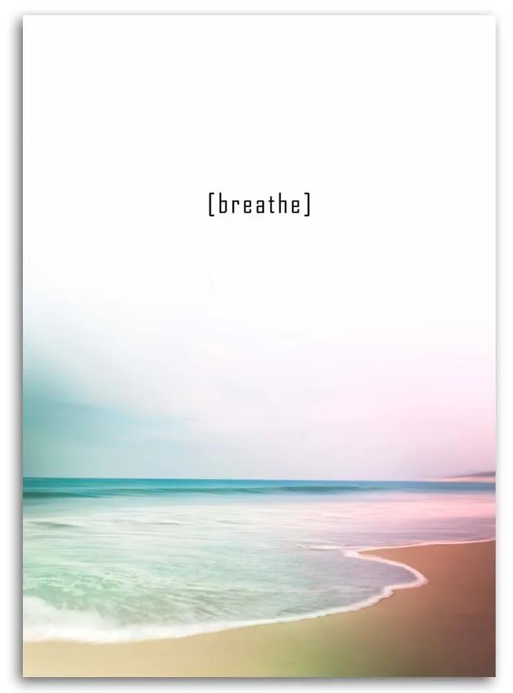 Obraz na plátně Pláž Moře Barevné - 80x120 cm