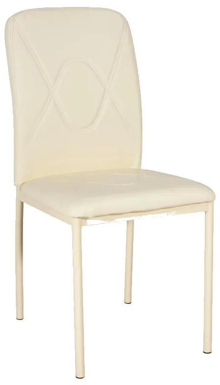 Casarredo Jídelní čalouněná židle H-623 krémová