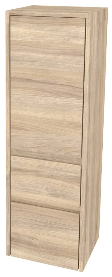 Mereo Mereo, Opto koupelnová skříňka vysoká 125 cm, pravá, Multidecor, CN995PBLE1