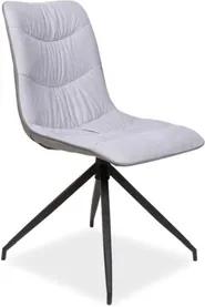 Moderní jídelní židle MALUS šedé