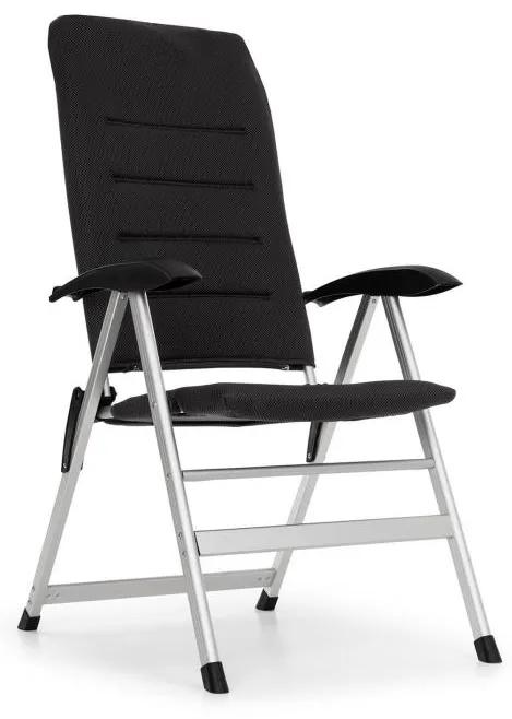 Blumfeldt Almagro, zahradní židle, hliníkové, pěnová podložka, černé