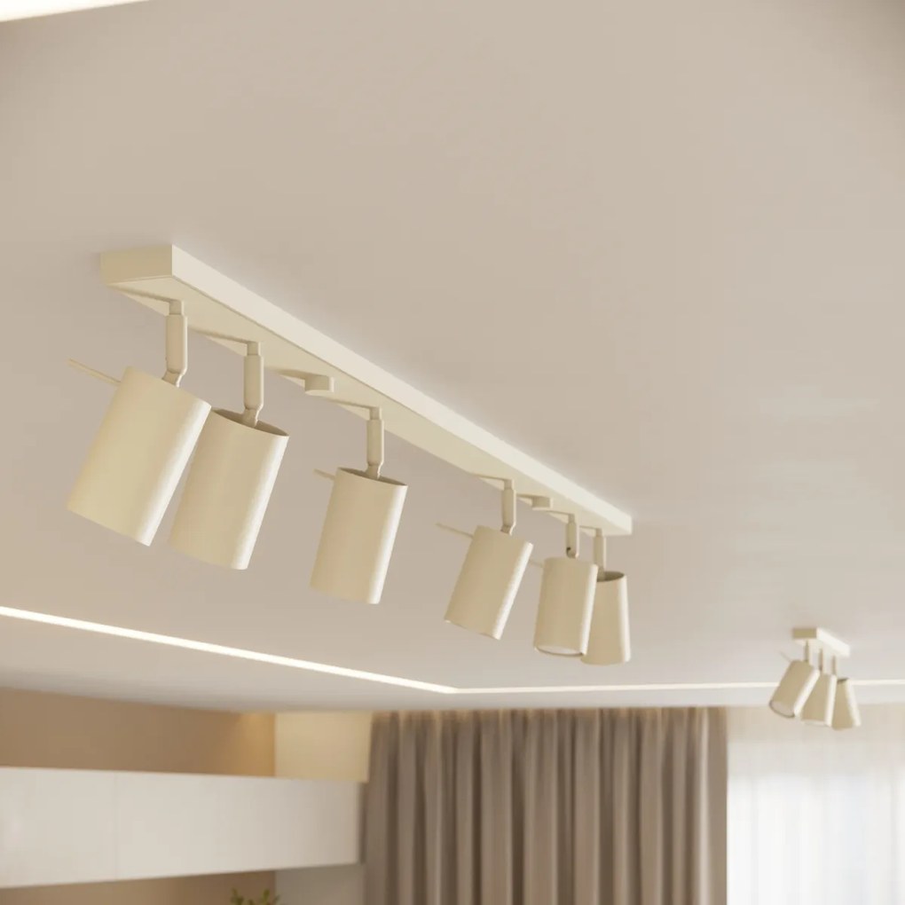 Sollux Lighting Nástěnné svítidlo RING béžové
