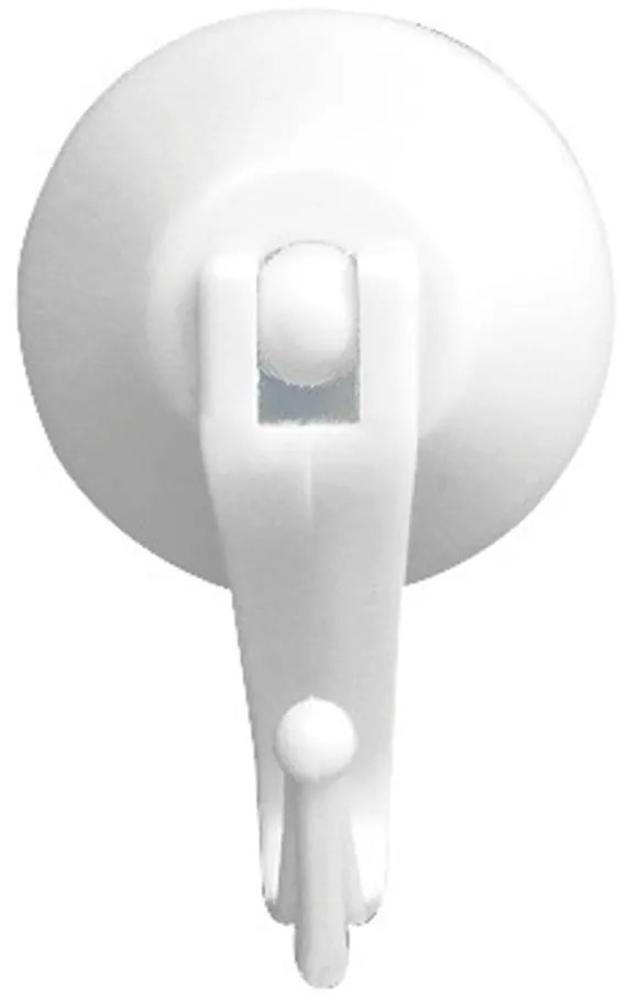 Sada 2 bílých nástěnných háčků s přísavkou Wenko Levered Suction Hooks Ballo