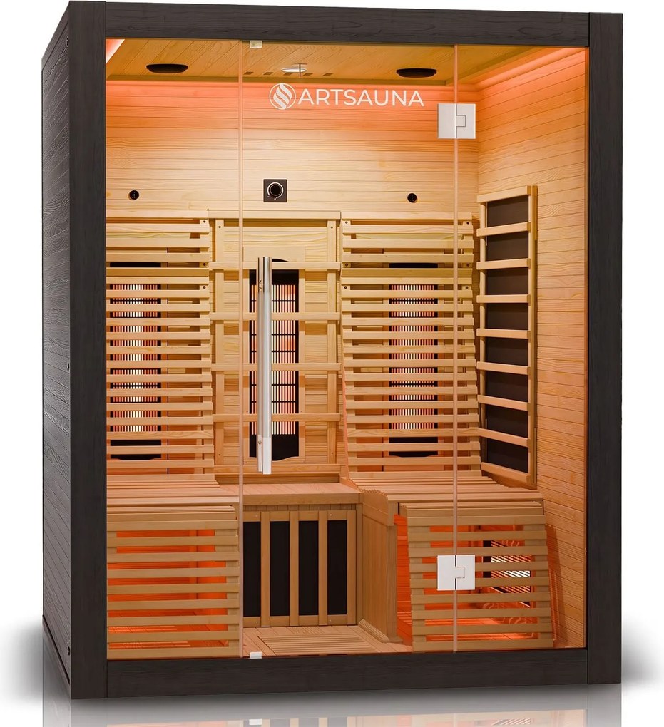 Artsauna Infrasauna Helsinki 150, černá