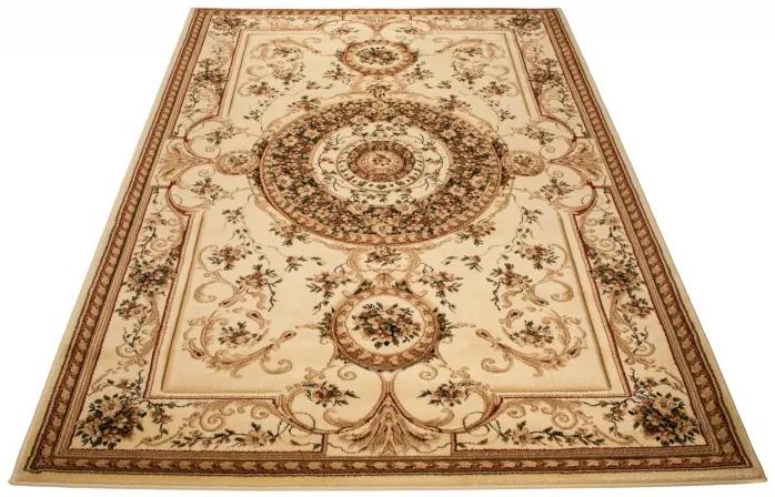 Kusový koberec YESEMEK 6548A krémový Rozměr: 60x100 cm