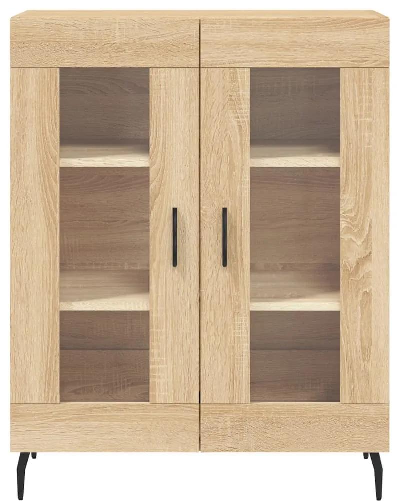 Skříň highboard dub sonoma 69,5 x 34 x 180 cm kompozitní dřevo,  3189336