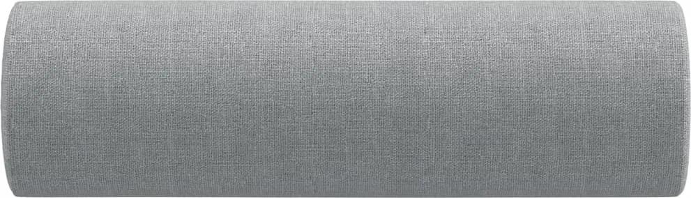 vidaXL Dekorační polštáře 2 ks Ø 15 x 50 cm textil [349501] Barva: Černá