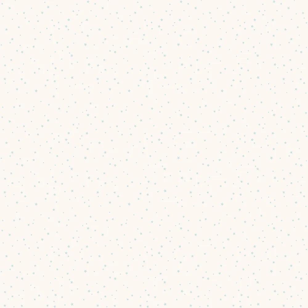 ICH Wallcoverings Bílo-modrá dětská vliesová tapeta s hvězdičkami, 7005-1 rozměry 0,53 x 10,05 m
