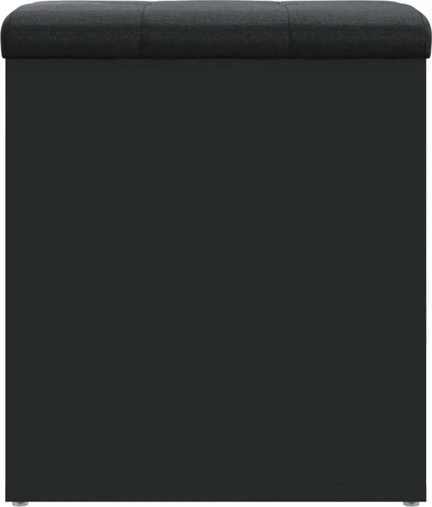 vidaXL Úložná lavice 42 x 42 x 45 cm kompozitní dřevo [835034] Barva: Černá