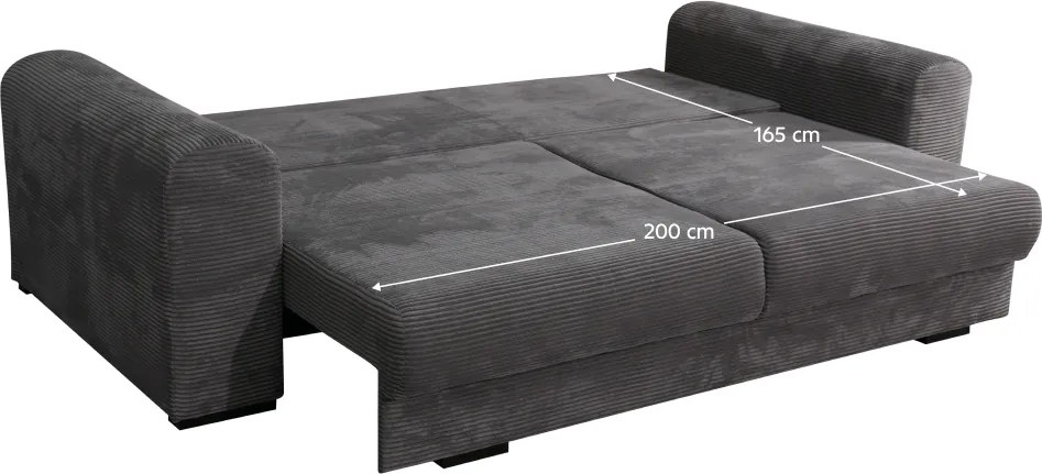 Extra prostorná pohovka, šedá / světle / béžová, GILEN BIG SOFA