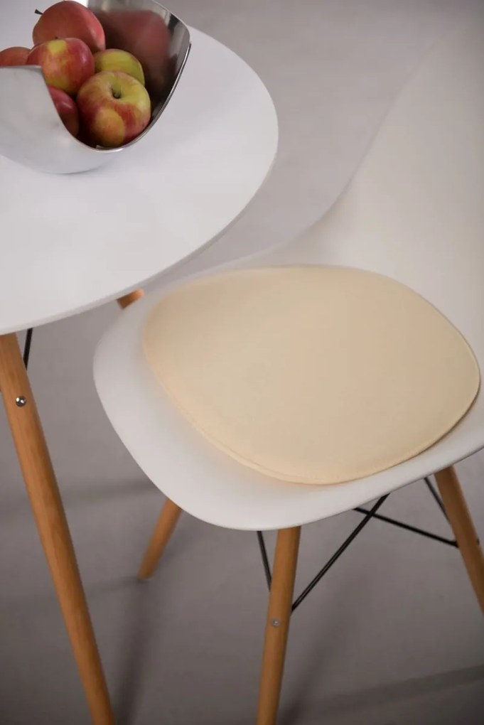 Design2 Polštář na židle SIDE CHAIR přírodní