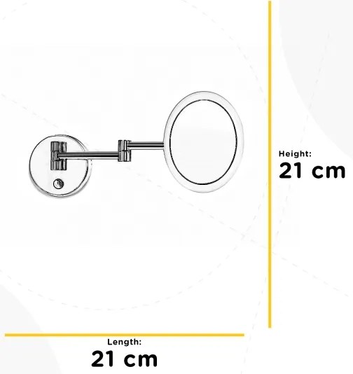 ONLI - LED Nástěnné kosmetické zrcátko RIM LED/4,2W/230V 4000K IP44
