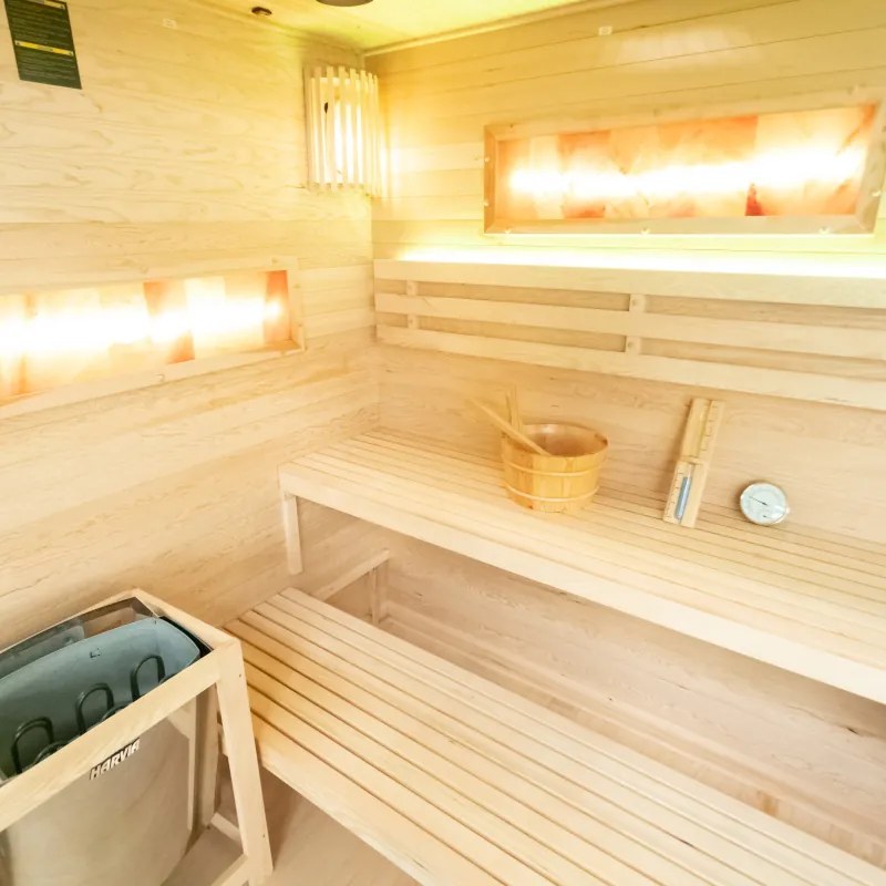 BPS-koupelny Finská sauna Relax HYD-6195 180x160, 4-5 osob