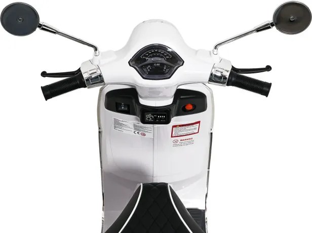 Elektrický skútr Vespa ROMA bílý