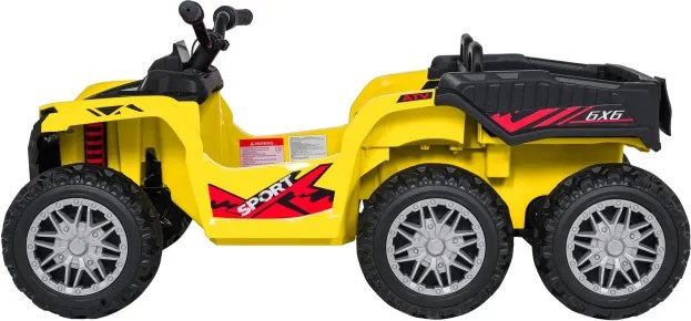 Elektrická čtyřkolka Quad Sport TX 4×4 žlutá