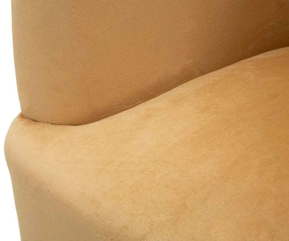 Designové křeslo Caerwyn hnědé