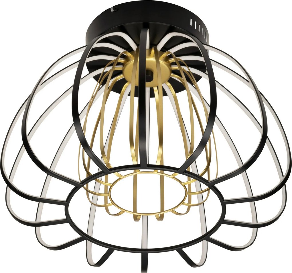 XXXLutz STROPNÍ LED SVÍTIDLO, 44,5/33 cm Novel - Stropní svítidla - 004804000101