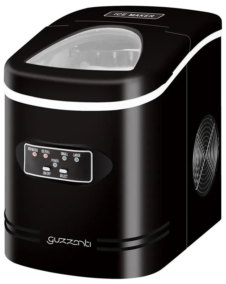 Guzzanti GZ122 - Výrobník ledu 100W/230V černá