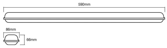 Ledvance - LED Technické svítidlo SUBMARINE LED/18W/230V IP65