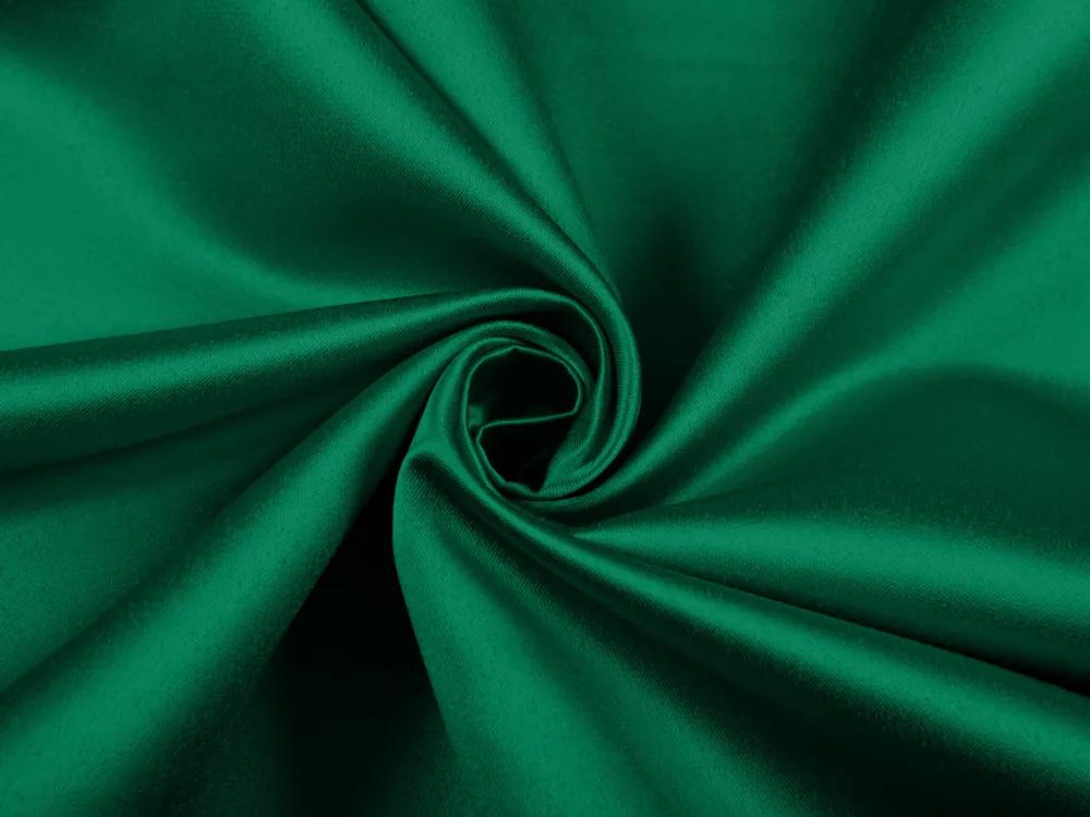 Biante Saténový čtvercový ubrus polyesterový Satén LUX-012 Zelený 100x100 cm