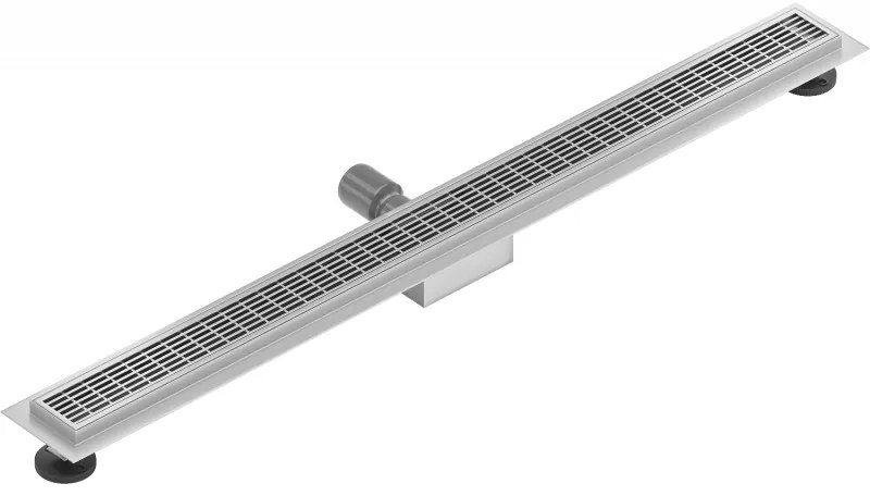 Mexen Flat M33 nerezový sprchový žlab 80 cm, nerez, 1033080-15