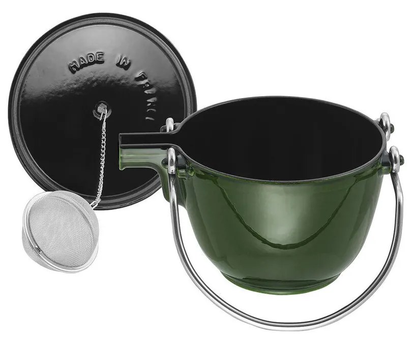 Staub litinová konvice na čaj 21 cm/1,15 l bazalková, 1650085