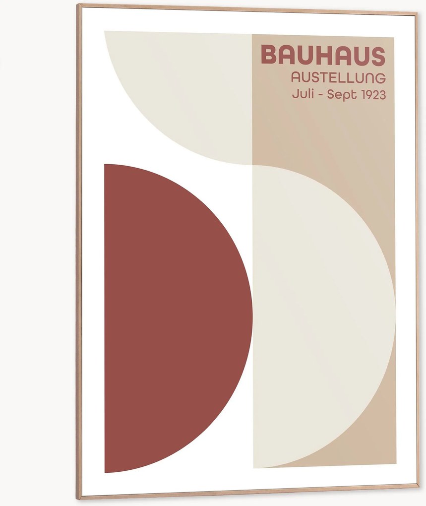 Zarámovaný digitální tisk Bauhaus Roundings