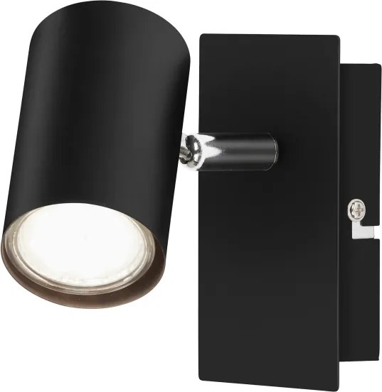 Briloner 2857-015 - Nástěnné bodové svítidlo SPOT 1xGU10/40W/230V černá