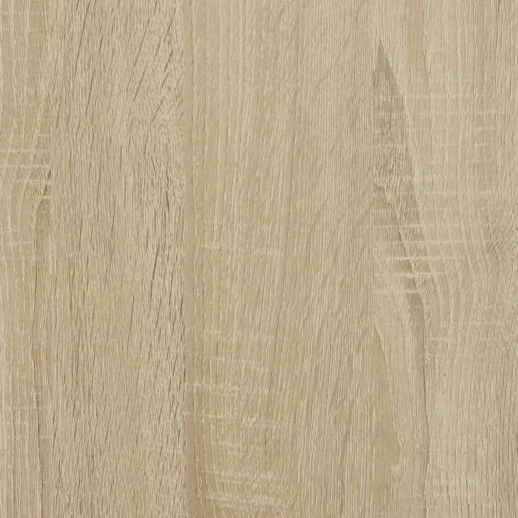vidaXL Botník 80 x 42 x 69 cm kompozitní dřevo [840003] Barva: hnědý dub