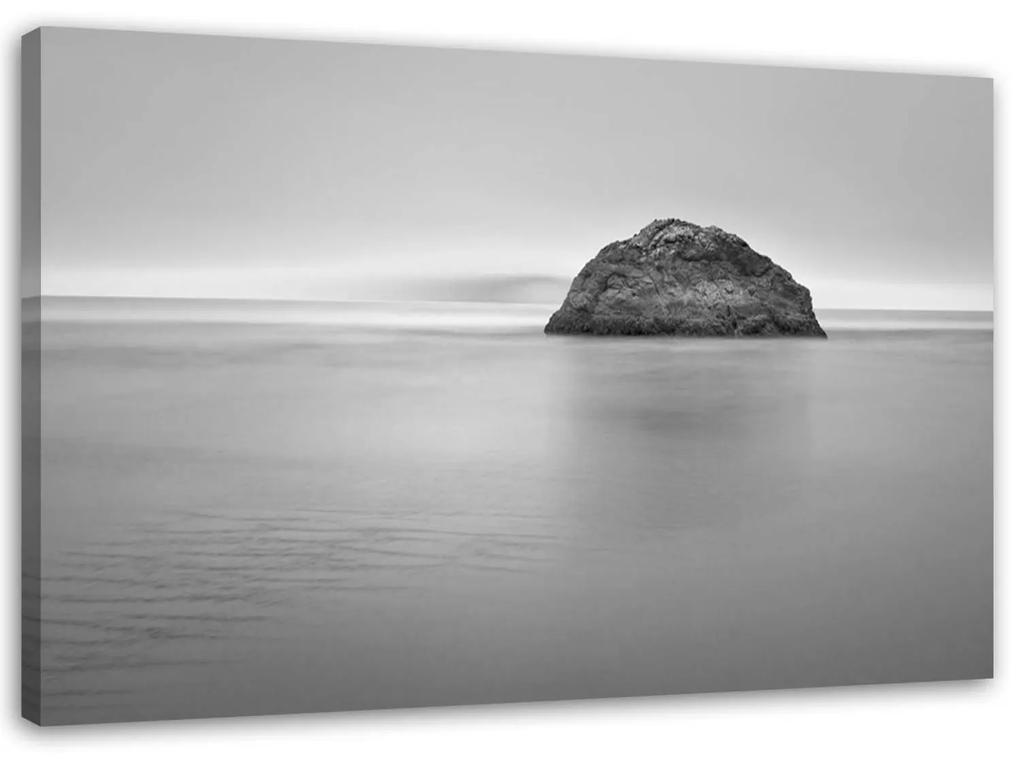 Gario Obraz na plátně Skála v moři za soumraku Rozměry: 60 x 40 cm