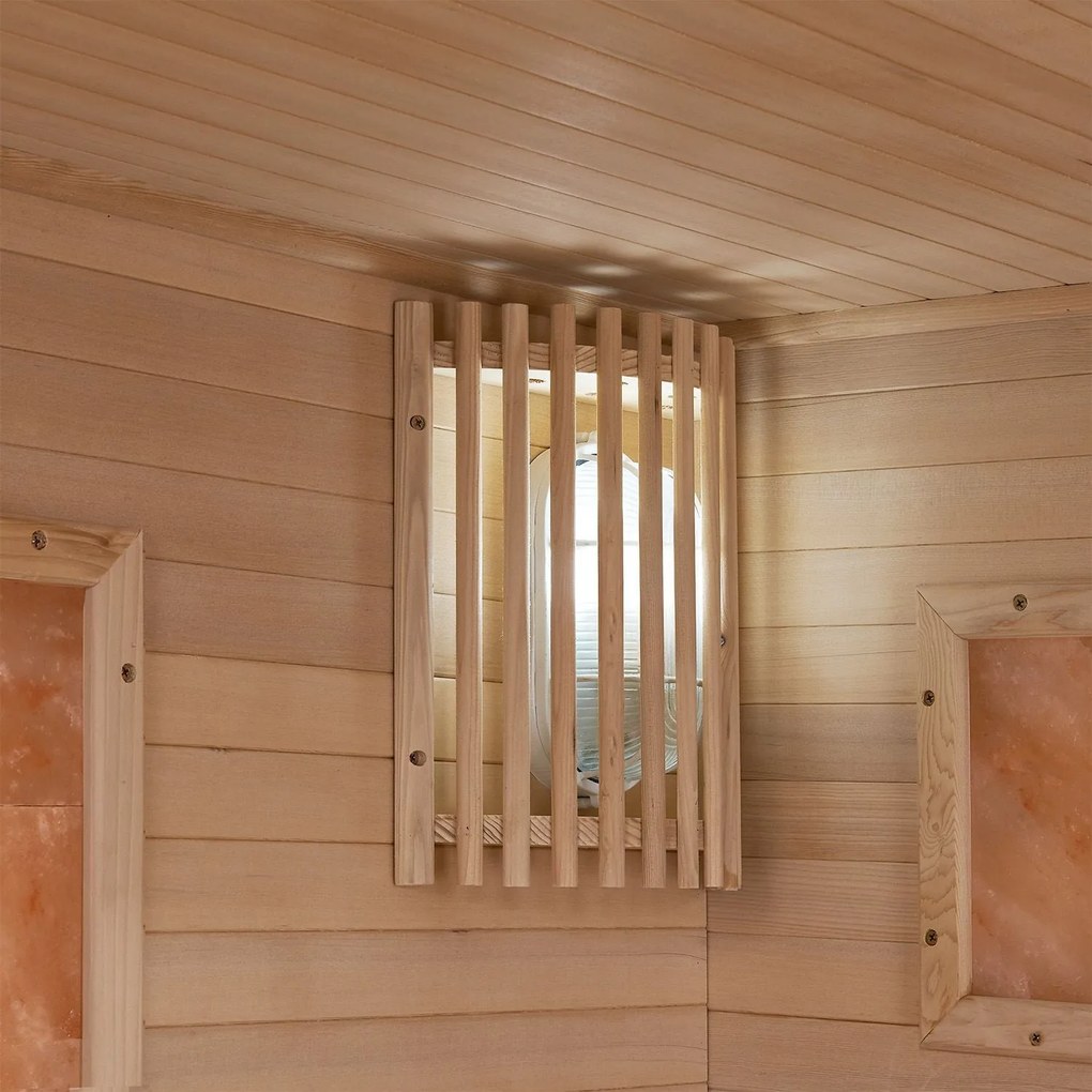 Artsauna Finská sauna Vantaa, černá Velikost: 175 cm