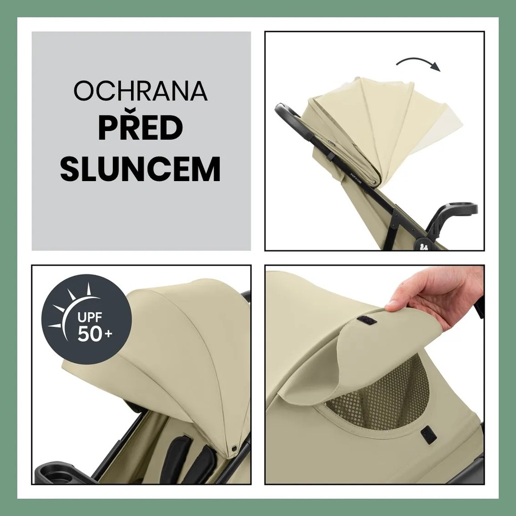 Hauck Sporťák Shop N Care Olive